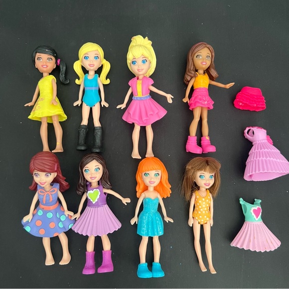 Mattel | Toys | Polly Pocket Big Feet Dolls Mattel | Poshmark